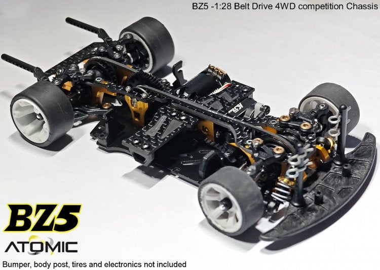 BZ5 Micro 4WD Touring Car Kit - Atomic | Wolfram RC