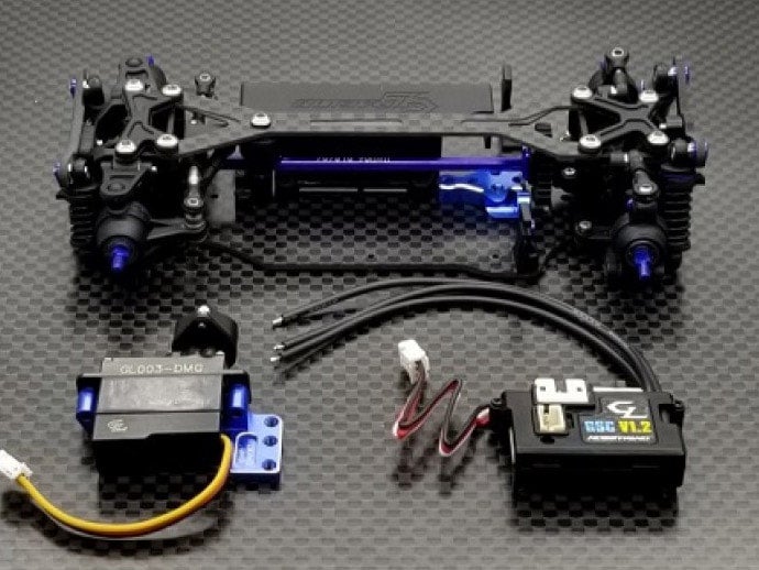 GLA-V2.1 1/27 4WD Chassis - GL Racing | Wolfram RC
