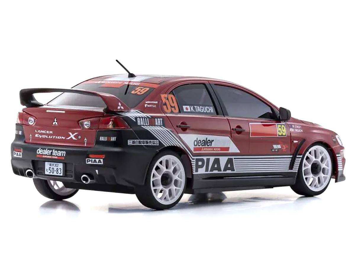 Auto Scale Collection - Mitsubishi Lancer Evolution X - Kyosho | Wolfram RC