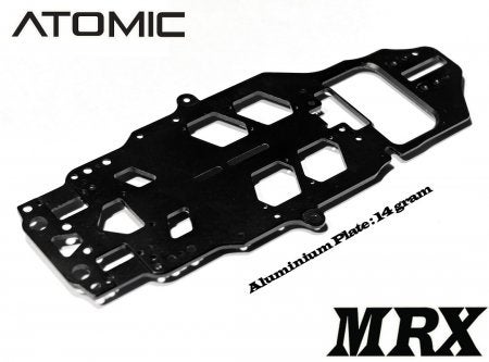 MRX Aluminum Chassis Plate - Atomic | Wolfram RC
