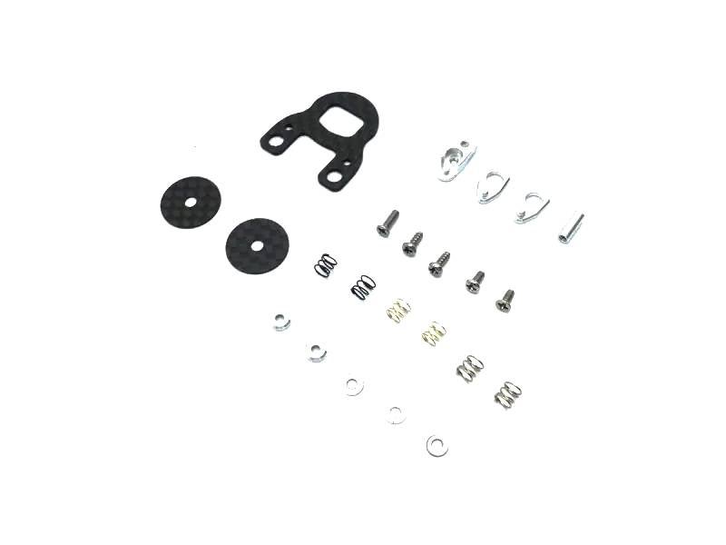 Carbon Fiber Friction Damper Set for MR-04 RWD w/ MM Motor Pod - Kyosho ...