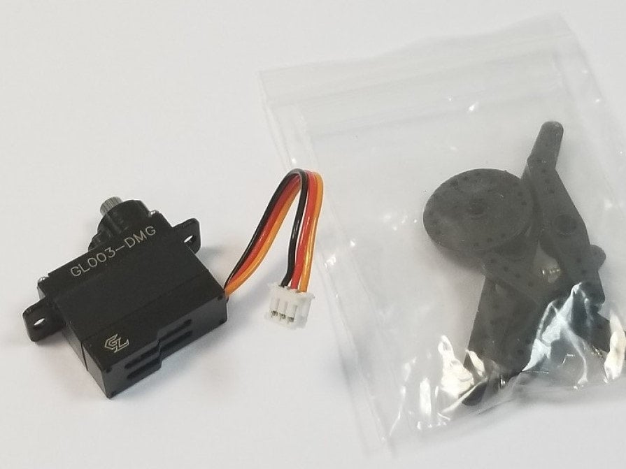 Hi-Speed Servo: Low Profile, Metal Gear, Semi-Alloy Case - GL Racing ...