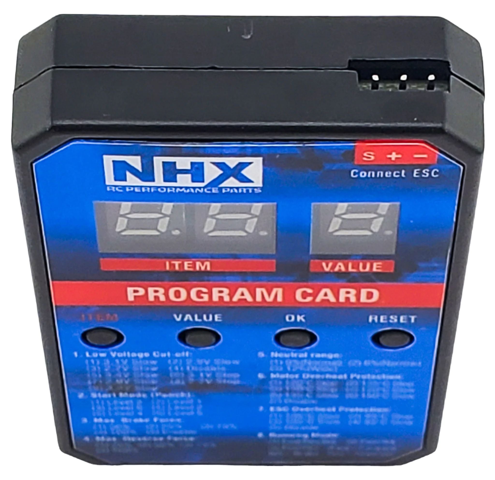 Programmer for Mini 28 Pro Speed Control - NHX | Wolfram RC