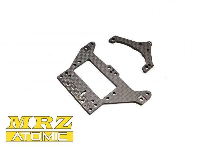 MRZ 102mm Wheel Base Conversion plates- Atomic | Wolfram RC