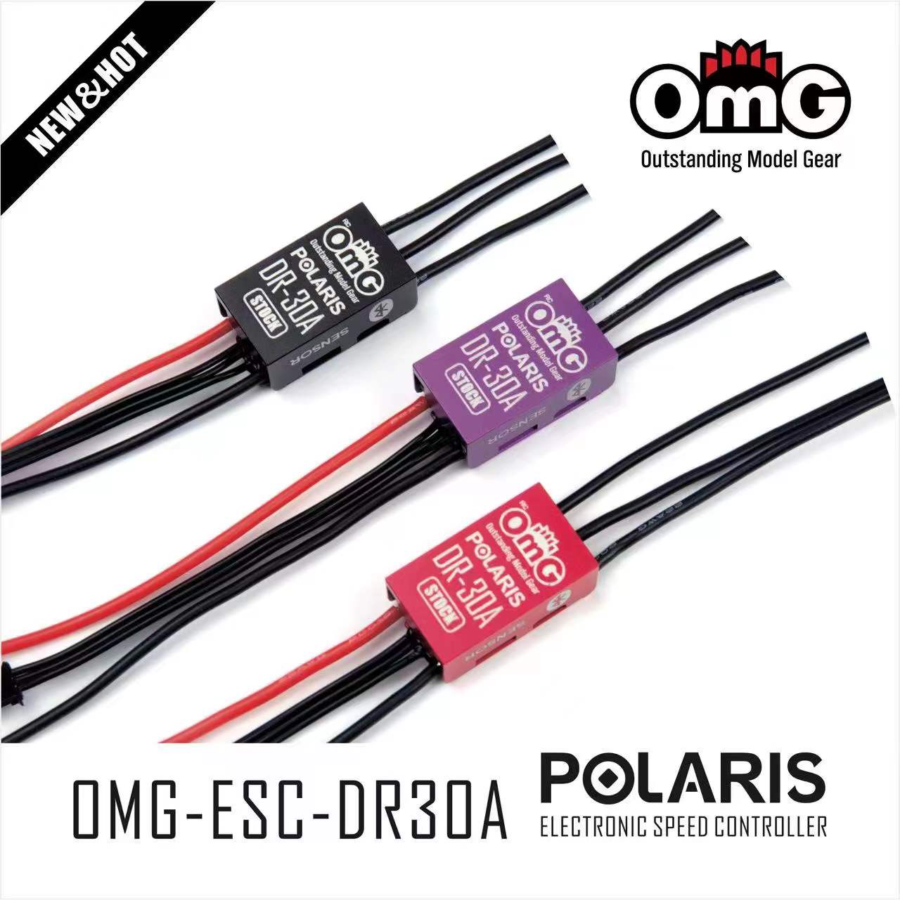 Polaris 30A Sensored Brushless ESC w/ Integrated Bluetooth Connectivity ...