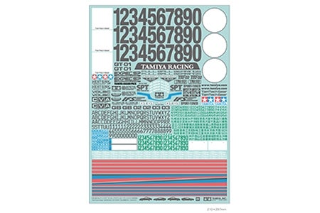 TT Marking Sticker Sheet - Tamiya | Wolfram RC