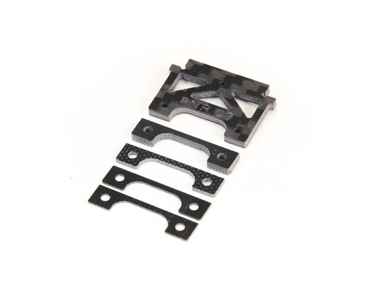 Carbon Fiber Adapters for BM001 Front Body Mount - PN Racing | Wolfram RC