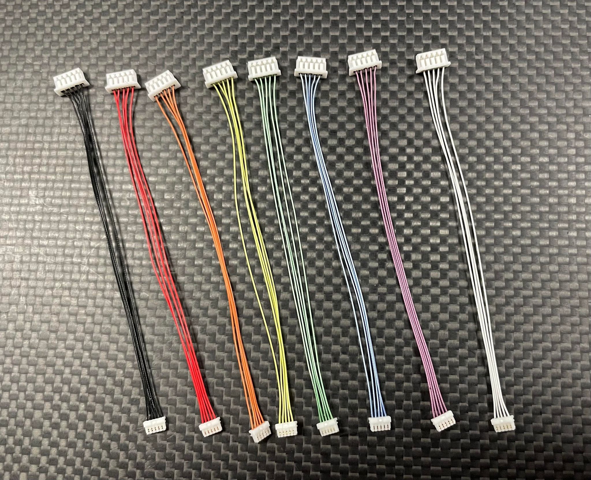 Motor-to-ESC Sensor Cables: 1.25mm Pitch, 0.8mm Pitch Connectors ...