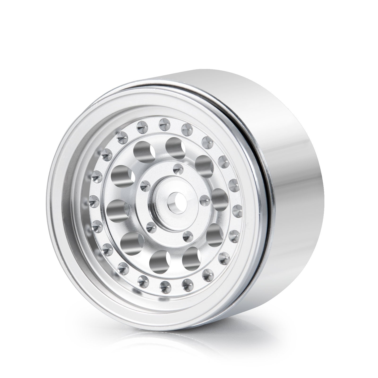 Classic-10' CNC Aluminum Beadlock Wheel (Set of 4) - Wolfram RC ...