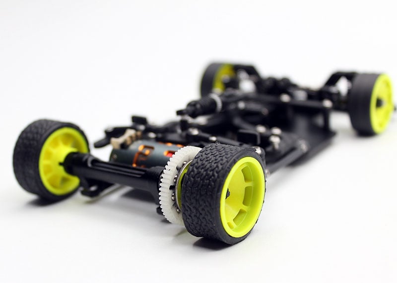 RX28 1/28 scale Pan Car Kit - Reflex Racing | Wolfram RC