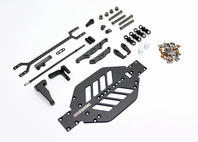 98mm Race Conversion Kit For GL Giulia - Reflex Racing | Wolfram RC
