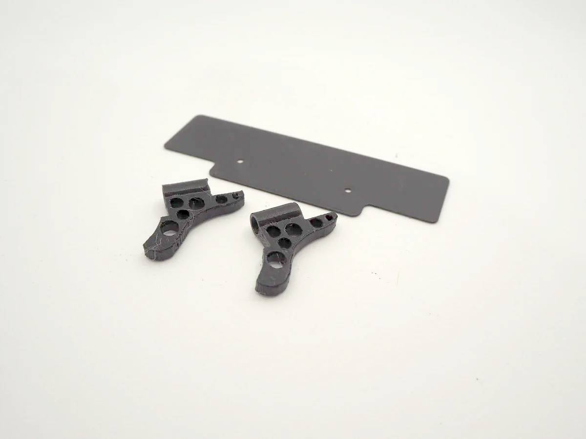 High-Downforce Wing for Silver Horse Sauber C9 - SleekRC | Wolfram RC