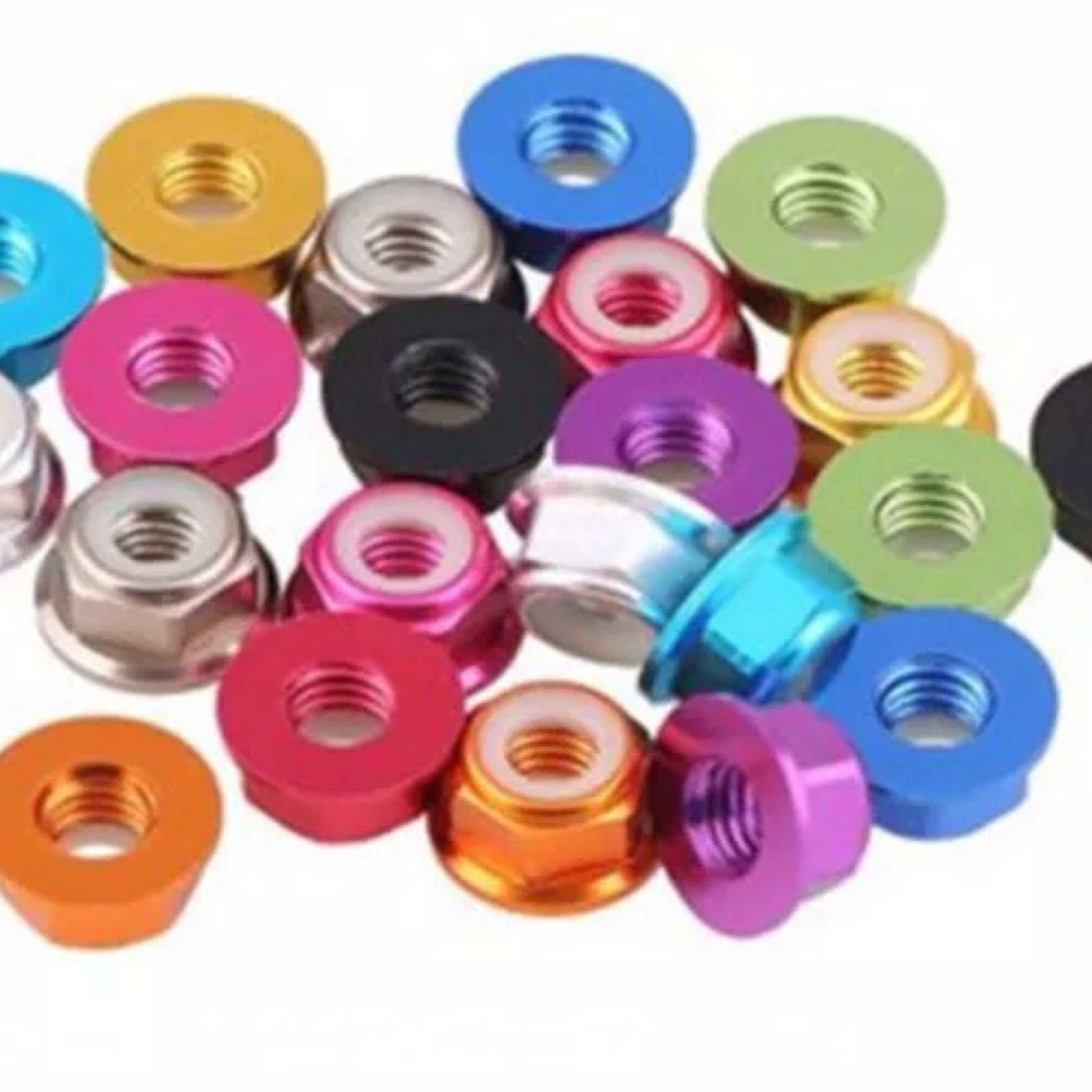 Wheel Nuts for AWD Wheels, Aluminum - Wolfram | Wolfram RC