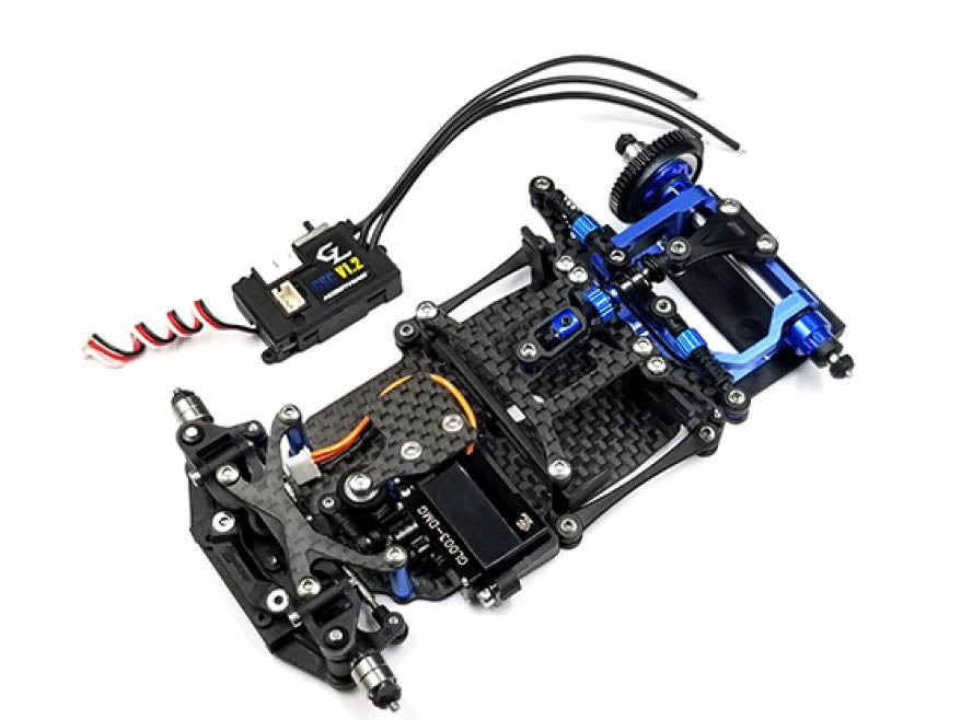 GLR 1/27 RWD Chassis - GL Racing | Wolfram RC