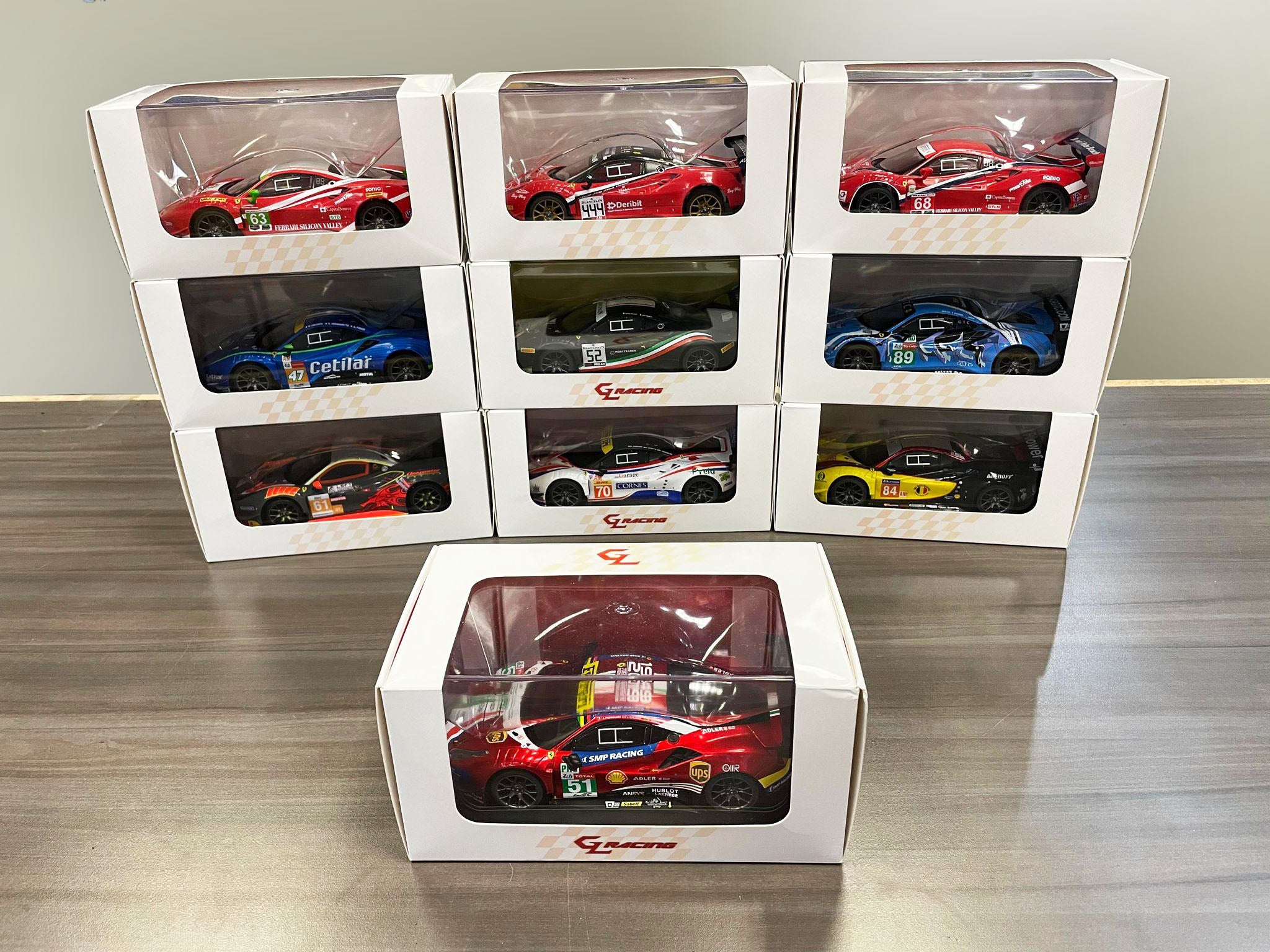 Limited Production Body Collection - Ferrari 488 GT3 - GL-Racing ...