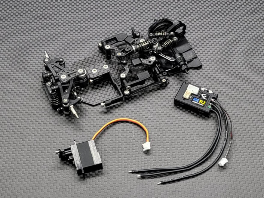 GLR-GT 1/28 RWD Chassis - GL Racing | Wolfram RC