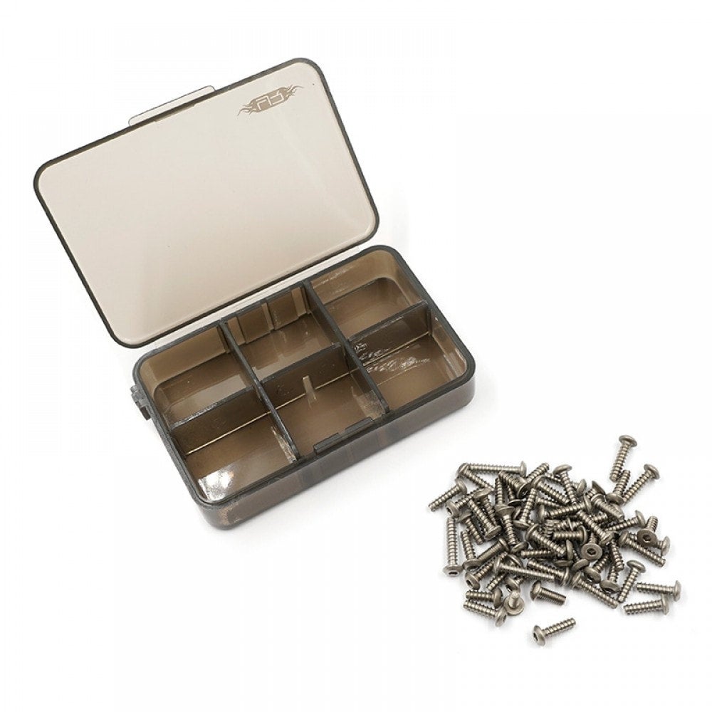 Titanium Screw Kit with Mini Parts Box for Tamiya TT-02- Yeah Racing ...