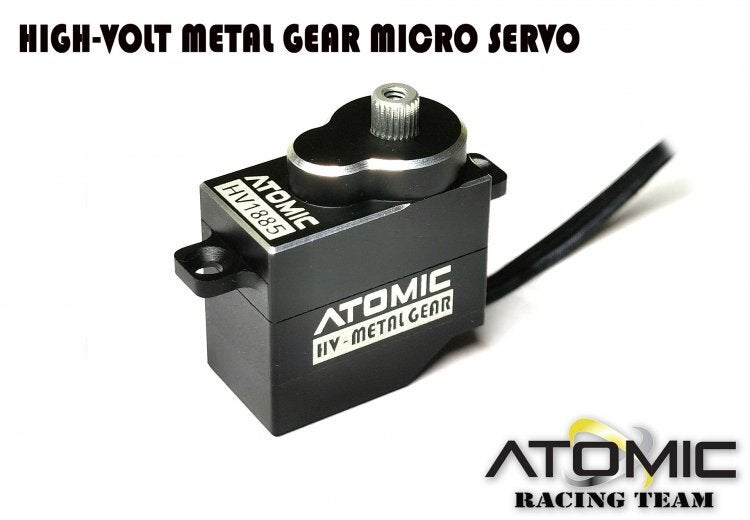 CNC Machined High Volt Digital servo (HV1885) - Atomic | Wolfram RC