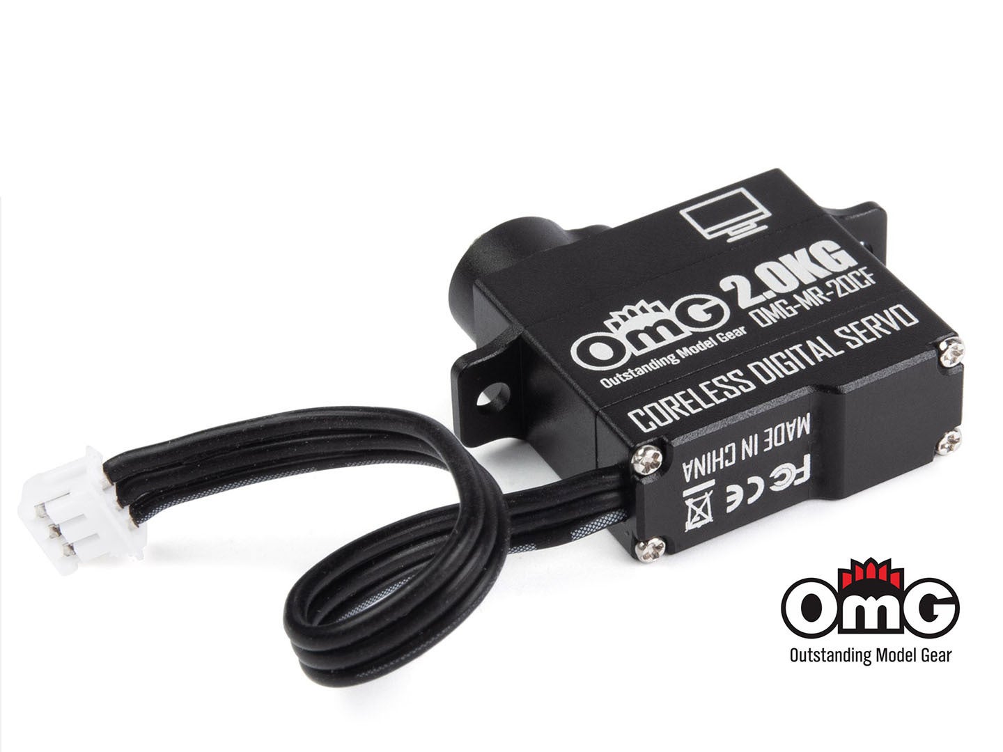 20CF Micro Thin-Profile Coreless Servo - OMG | Wolfram RC