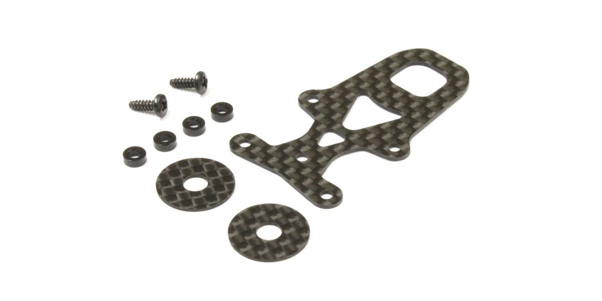 Carbon Fiber Friction Damper Set for MR-03 RWD w/ MMII Motor Pod ...