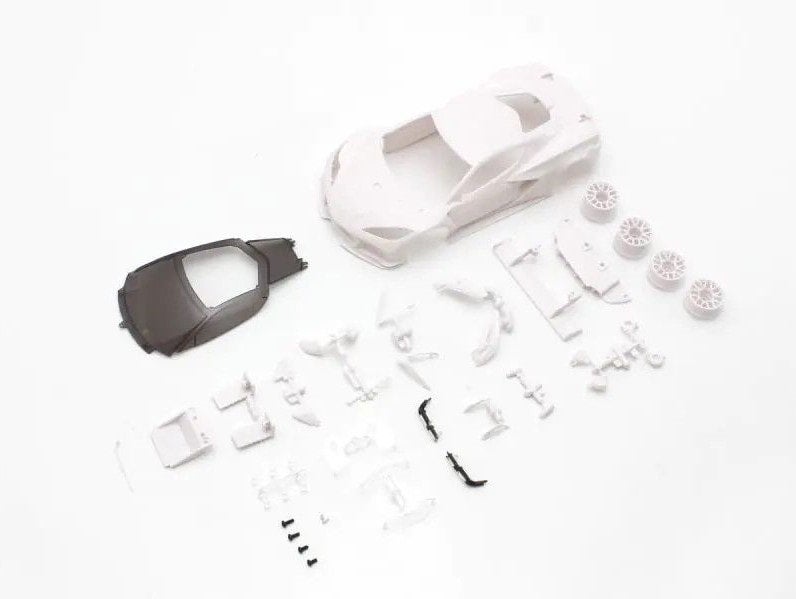 Chevrolet Corvette C8.R - Unpainted White Body Set - Kyosho | Wolfram RC