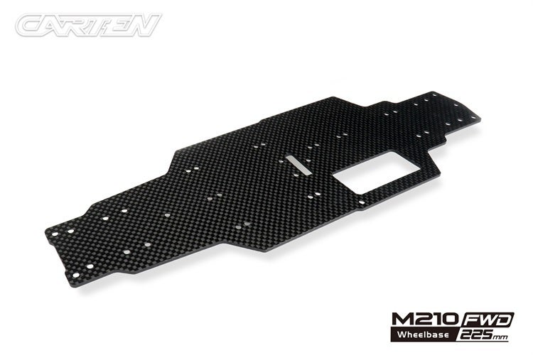 M210 FWD Carbon Fiber Chassis - Carten | Wolfram RC