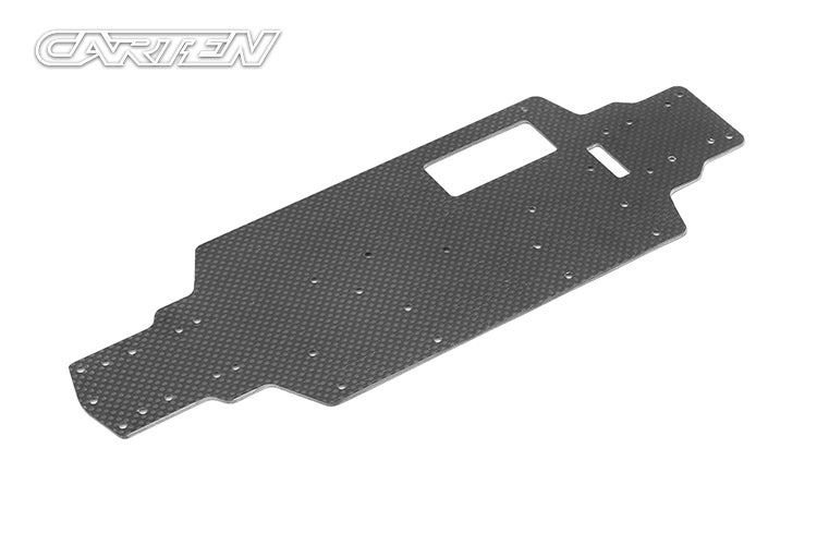 M210 Carbon Fiber Main Chassis - Carten | Wolfram RC