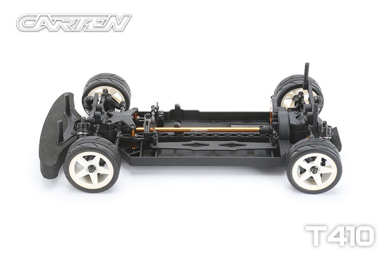 T410 1:10-Scale 4WD Touring Car Kit: 90% Assembled - Carten | Wolfram RC