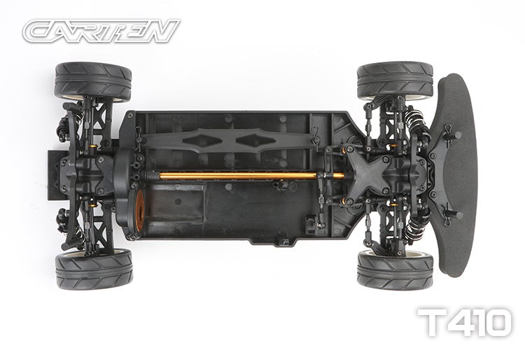 T410 1:10-Scale 4WD Touring Car Kit: 90% Assembled - Carten | Wolfram RC