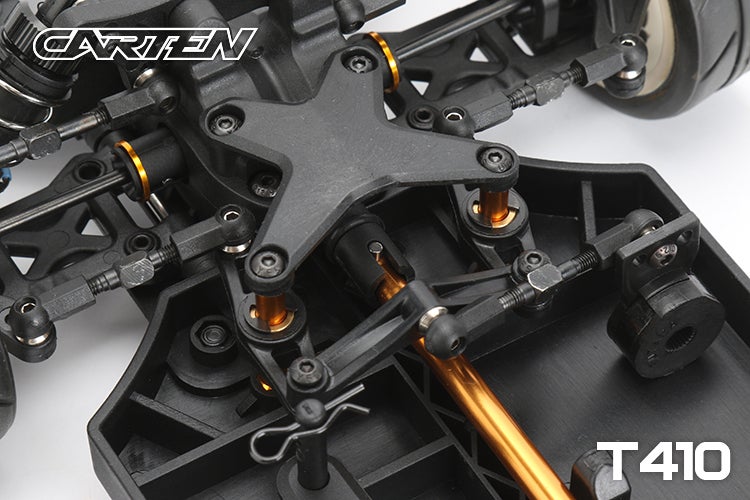 T410 1:10-Scale 4WD Touring Car Kit: 90% Assembled - Carten | Wolfram RC