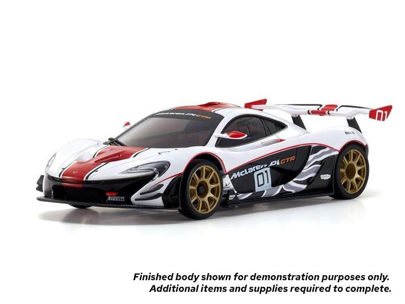 McLaren P1 GTR - Unpainted White Body Set - Kyosho | Wolfram RC