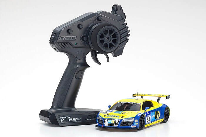 Mini-Z RWD ReadySet MR-03 - 2010 Audi R8 LMS - Kyosho | Wolfram RC