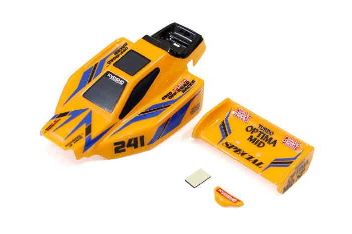 Turbo Optima Mid Special Body Set (MB-010) - Kyosho | Wolfram RC