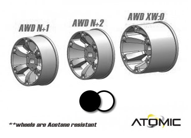 S20 AWD Wheels - Atomic | Wolfram RC