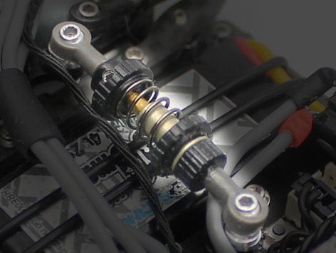 Aluminum Main Damper for RX28 - Reflex Racing | Wolfram RC