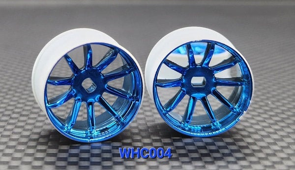 AWD Plated Cut Reinforced Wheels - GL Racing | Wolfram RC