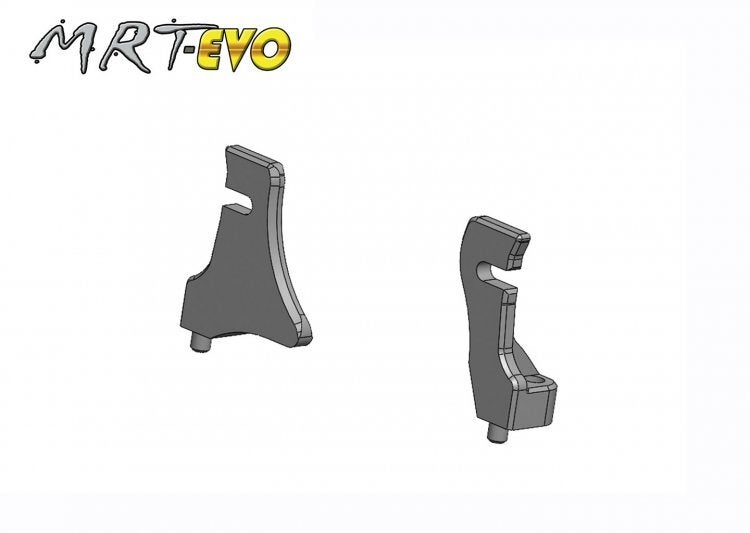 MRT EVO Side Body Mounts - Atomic | Wolfram RC