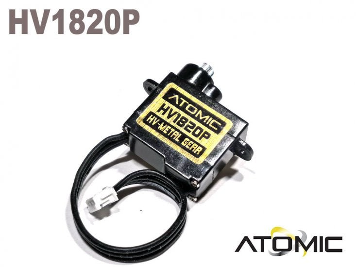HV1820P HV Metal Gear Servo - Atomic | Wolfram RC