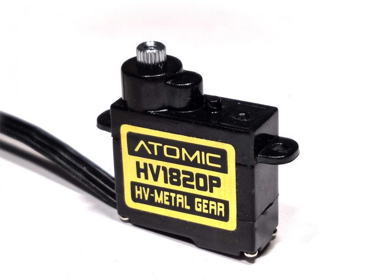 HV1820P HV Metal Gear Servo - Atomic | Wolfram RC