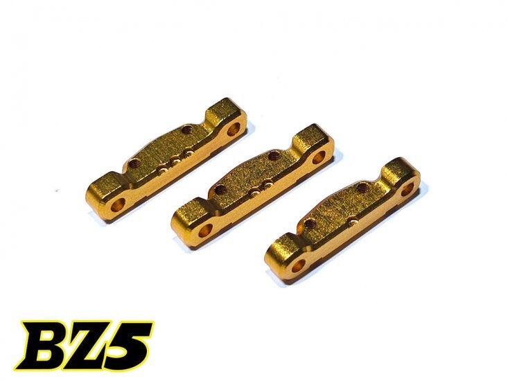 BZ5 Aluminum Rear Toe Blocks - Atomic | Wolfram RC