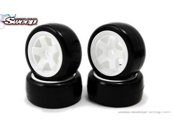 Slick Pre-Mount M-Chassis Tires - Sweep Racing | Wolfram RC