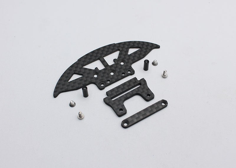 Carbon Fiber Bumper and Clip Set for PN Racing C9 - Reflex Racing | Wolfram RC