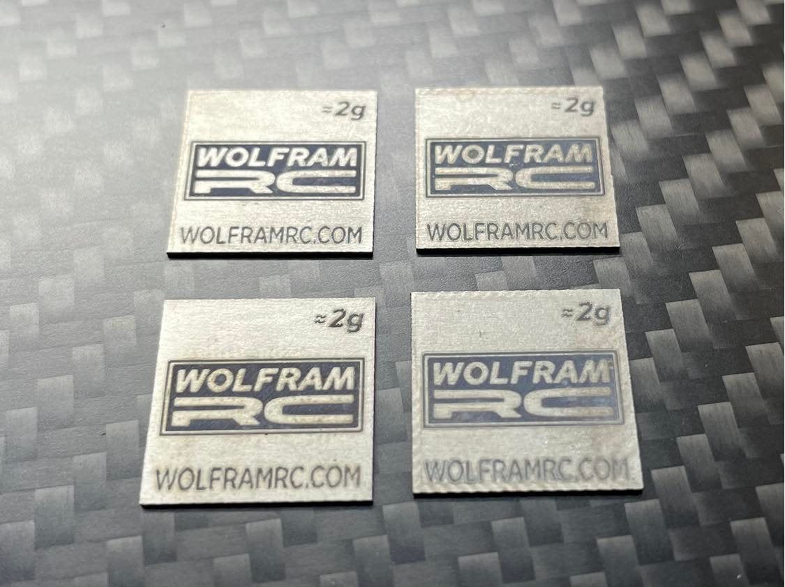 Wolf-Weights: Tungsten Mass-Tuning Ballast - Wolfram RC | Wolfram RC