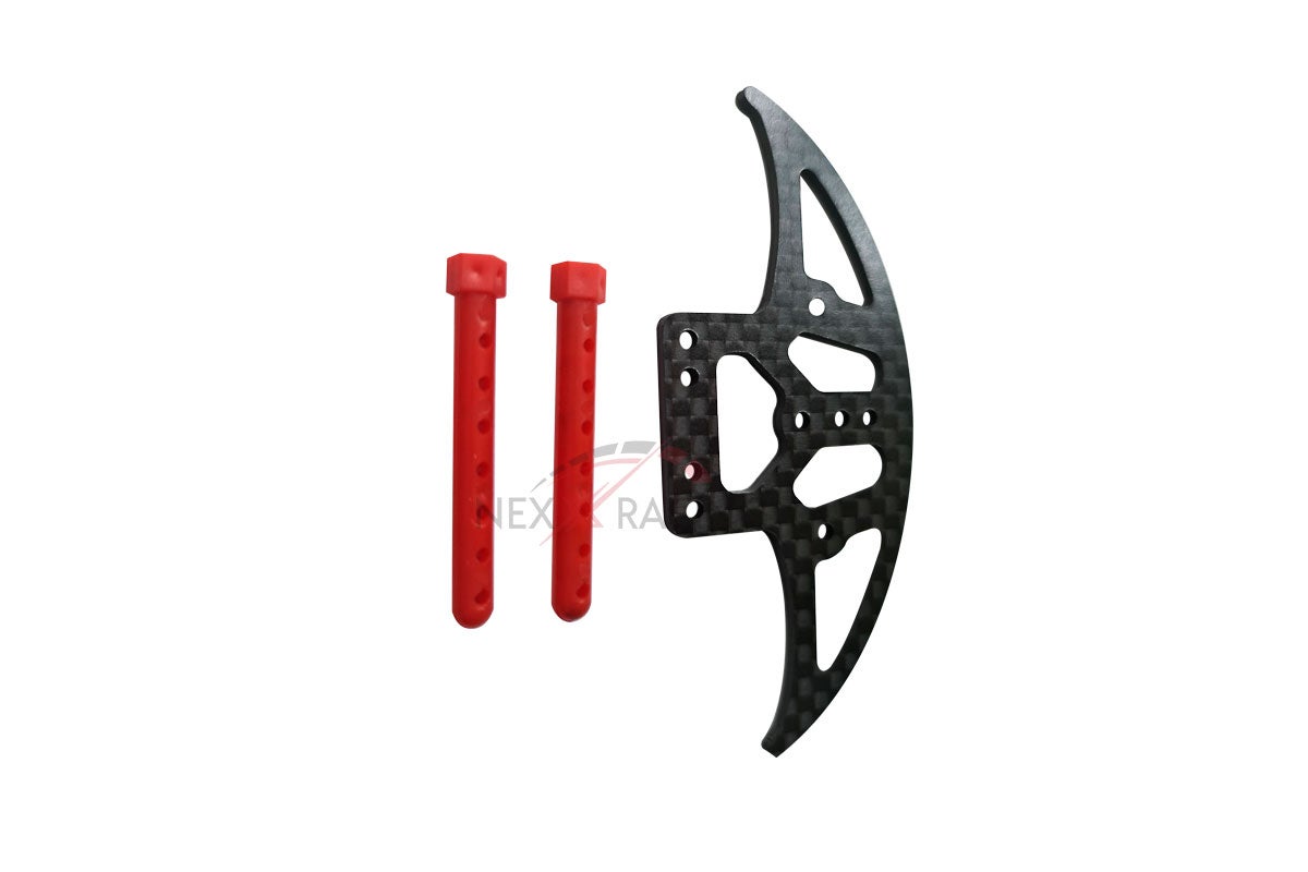 Carbon Fiber Front Bumper (GT) - Nexx Racing | Wolfram RC